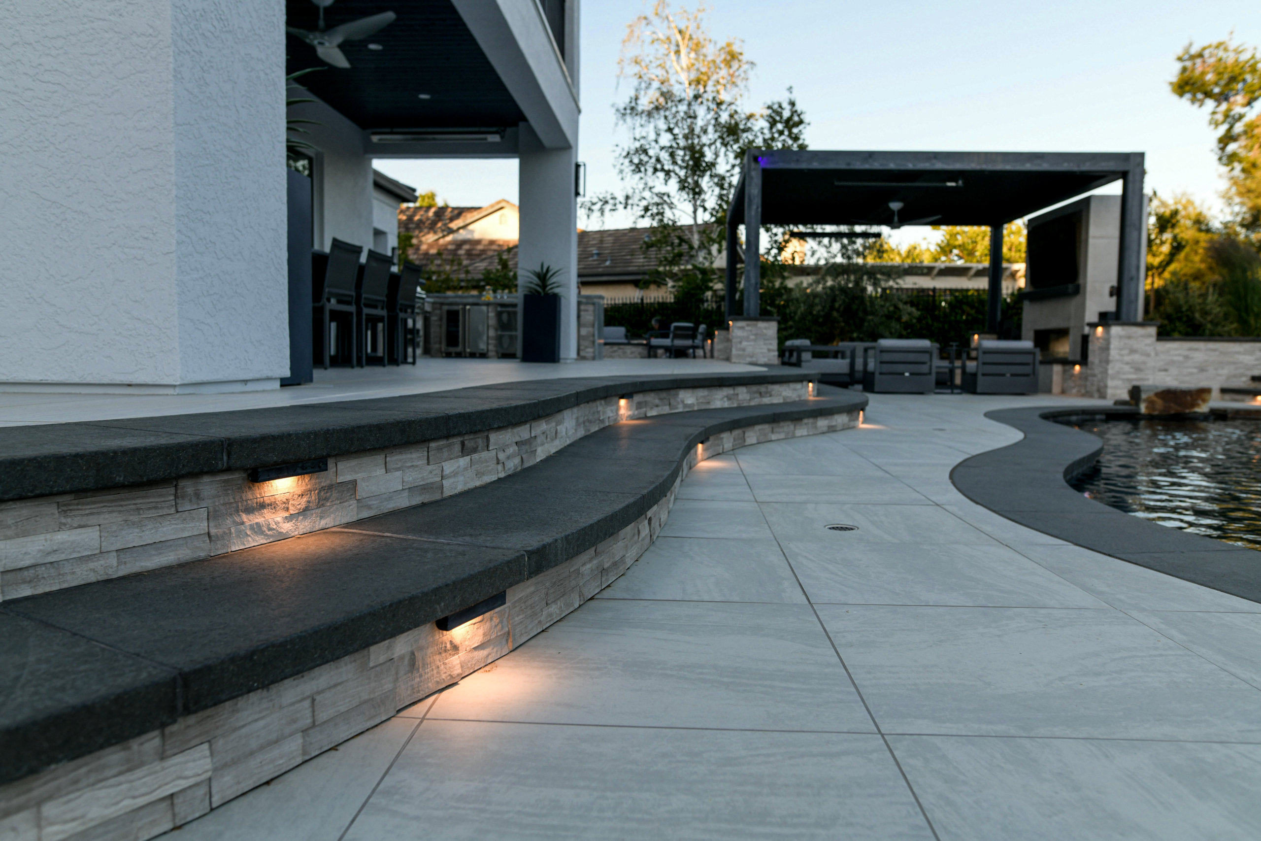 Stone in the Landscape - Montgomery Robbins, Inc.